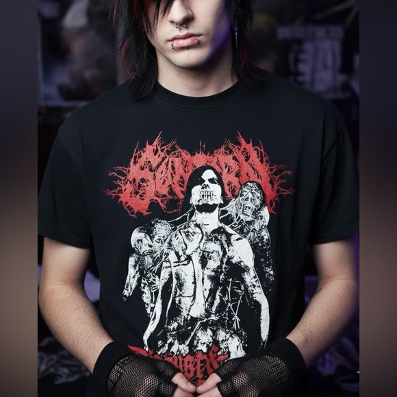 Gildan | Shirts | Rare Official Suntorn Disgust And Venom Deathcore ...